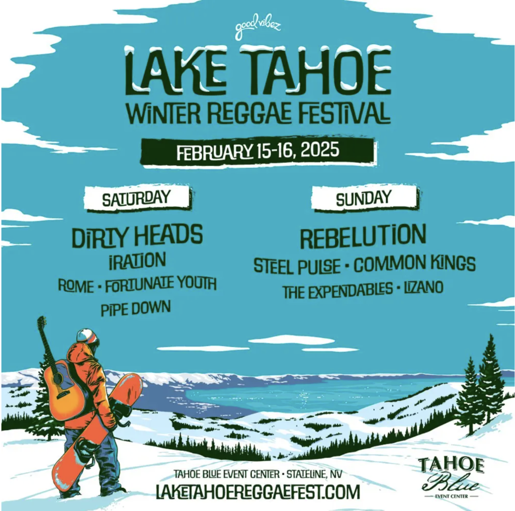 Entertainment in Tahoe: ABBA at Crystal Bay, Lake Tahoe Reggae Winter Festival and more ...